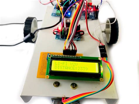 Li Fi Using Vehicle To Vehicle Communication