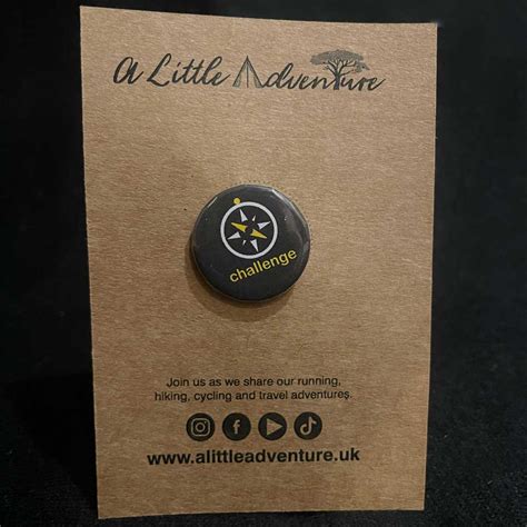 Compass Challenge Button Badge A Little Adventure