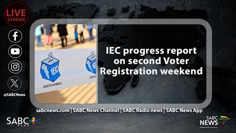Video Iec Voter Registration Update Sabc News Breaking News Special Reports World