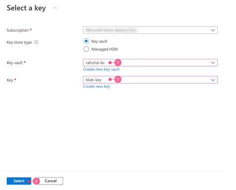 Using Customer Managed Keys For Encrypting Azure Storage Account