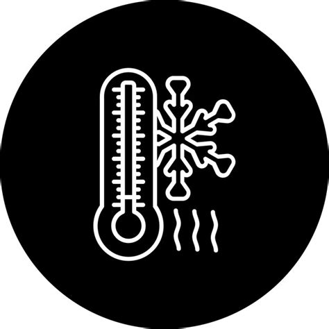 Premium Vector Cold Temperature Icon