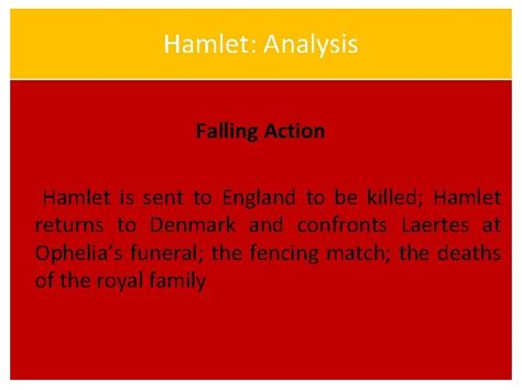 Hamlet Analysis Major Conflict Hamlet Feels A Responsibility