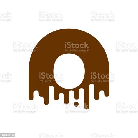 편지 O 초콜릿 폰트입니다 단 맛 알파벳입니다 액체 글자입니다 달콤한 점성 Abc 가입 0명에 대한 스톡 벡터 아트 및 기타 이미지 Istock