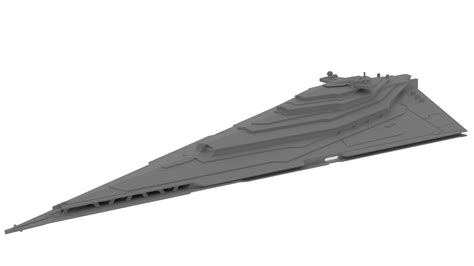 Star Wars Resurgent Star Destroyer By Danielalex Download Free Stl