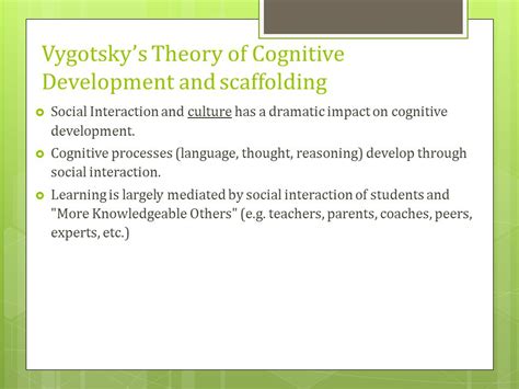 Vygotsky Scaffolding