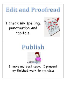Writing Process Chart By Carbonneau Creative Teachers Pay Teachers
