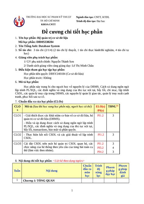 02 Dbms330284 He Qt Csdl 7elo P Tr ƯỜng Đ Ại H Ọc S Ư Ph Ạm K Ỹ Thu