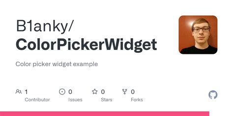 Github B1ankycolorpickerwidget Color Picker Widget Example