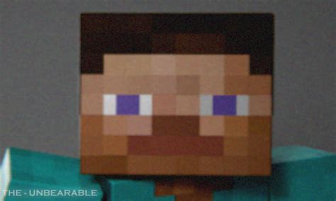 My Custom Steve Model Made In Blender Scrolller