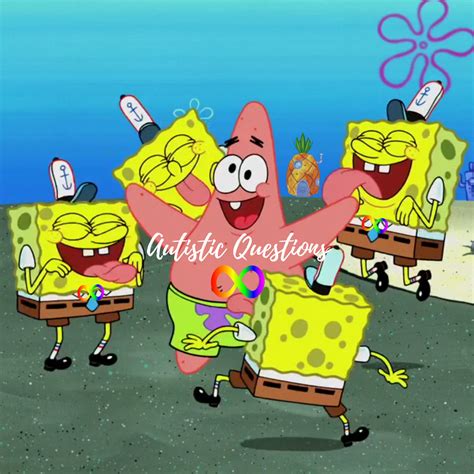 Image Tagged With Actuallyautistic Autism Autistic Spongebob