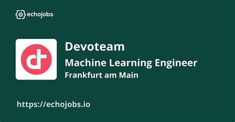 Devoteam Is Hiring Machine Learning Engineerarchitect Aws Mwd Frankfurt Am Main Aws