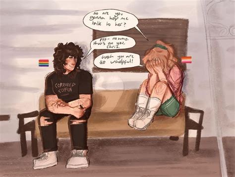 Sage On Instagram Eddie Likes To Collect Lesbian Friends For The Mlm Wlw Solidarity Feel Like