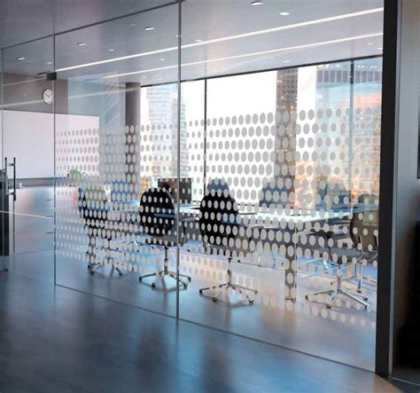 Dots Pattern Office Window Sticker Tenstickers
