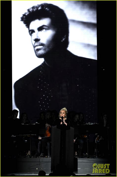 Adele Stops George Michael Grammys Tribute Asks To Start Again Video
