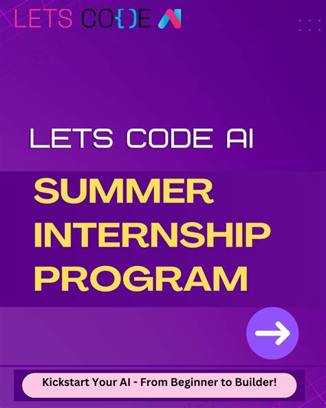 Aiinternship Letscodeai Beginnertobuilder Summerinternship2025