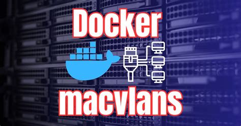 Daniel Simelka On Linkedin Macvlan Docker Configuration And Virtual Switch Setup In Vmware Esxi