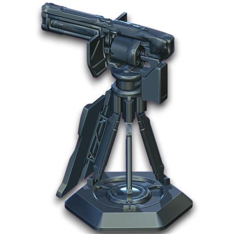 Obj File Sentry Gun 🔫 ・model To Download And 3d Print・cults