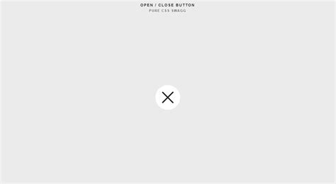 Animated Css Close Button Examples Onaircode