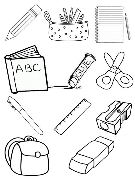 Classroom Objects Pdf