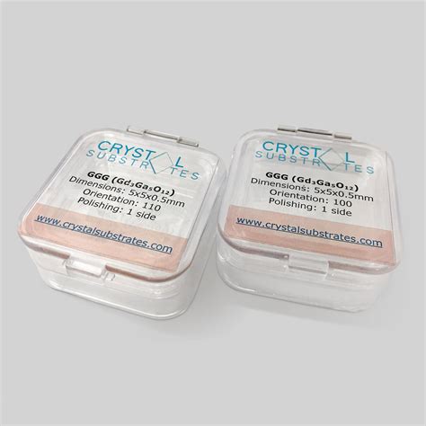 Titanium Dioxide Rutile Tio2 Single Crystal Substrates 5pack Crystalsubstrates