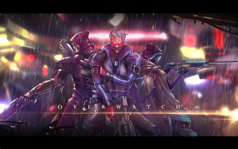 3840x2400 Soldier 76 Ana Reaper Overwatch 4k Hd 4k Wallpapers Images