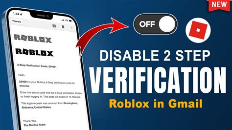 How To Turn Off 2 Step Verification On Roblox Disable Two Step Verification On Roblox Youtube