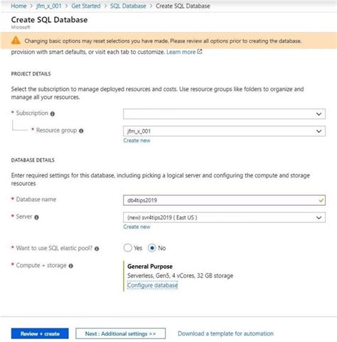 going serverless with azure sql database