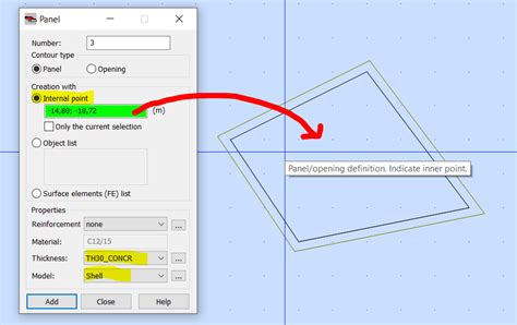 如何在 Robot Structural Analysis 中定义板中性面