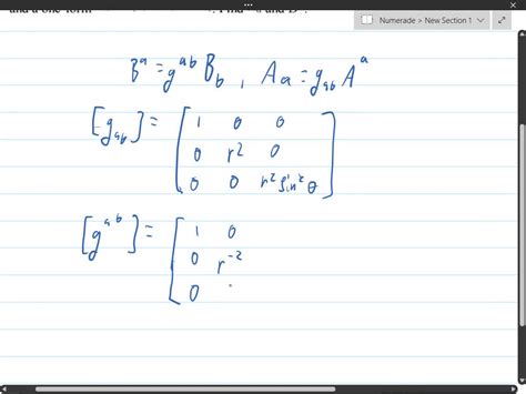 Solved Problem 52 In Spherical Coordinates A Contravariant Vector A