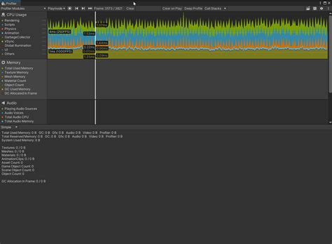 Profiling Data Is Missing A Lot Of Information Unity Engine Unity