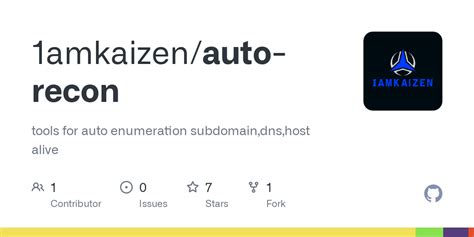 Auto Reconkaizen At Main · 1amkaizenauto Recon · Github