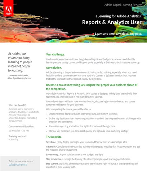 Reports Analytics User Datasheet New Pdf Analytics