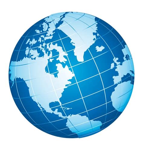 100 000 North America Globe Vector Images Depositphotos