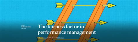 The Fairness Factor In Performance Management C Suite Institute™