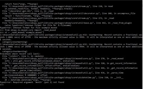 Cannot Read Waveform File Fetched From The Internet · Issue 1953 · Obspyobspy · Github
