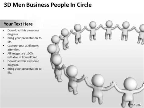 Sample Business Process Flow Diagram Circle Powerpoint Templates Ppt Backgrounds For Slides
