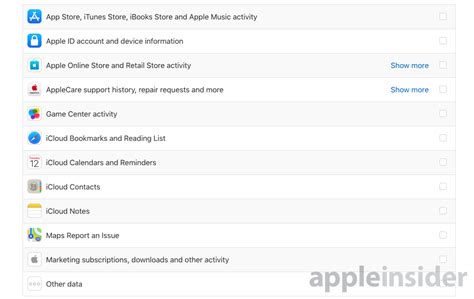 Apple S New Data Privacy Portal Lets European Users Download Stored Personal Data AppleInsider