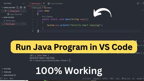 How To Run Java In Visual Studio Code Hindi Complete Step Run