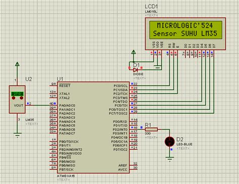 Penerapan Sensor Suhu Lm35 Menggunakan Arduino Dan Lc
