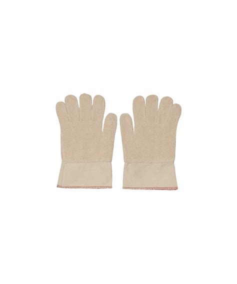 Towelling Canvas Cuff Gloves