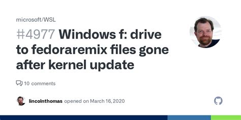 Windows F Drive To Fedoraremix Files Gone After Kernel Update · Issue