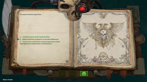 Warhammer 40 000 Rogue Trader Alpha Guide News Warhammer 40 000 Rogue Trader