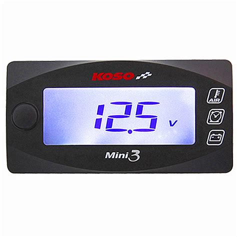 Koso Mini Led Digital Display Voltmeter Mini Quad Square Voltage Meter