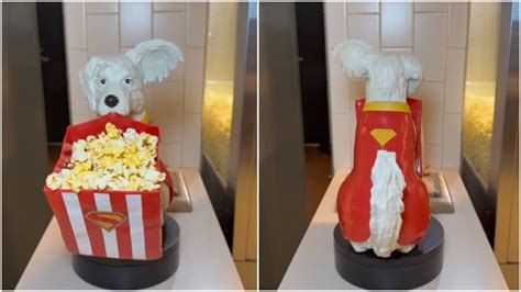 Cinemark Theaters Superman Popcorn Buckets Featuring Krypto The