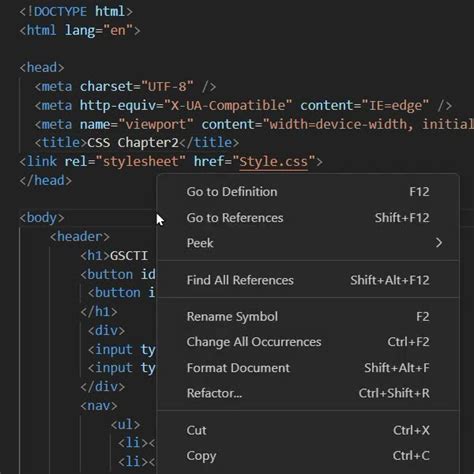 How To Format Code On Visual Studio Code Visual Studio Code Html