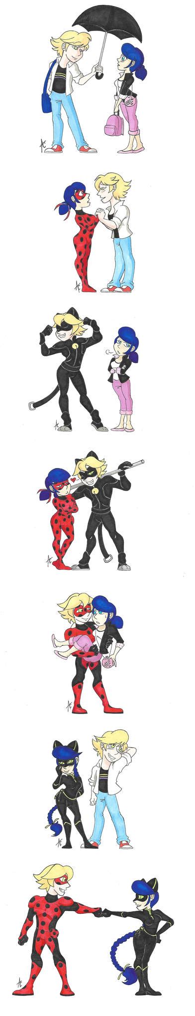 Marinette Adrien Moments By Alicecherie On Deviantart
