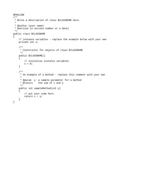 Standard Class Of Java File Pdf
