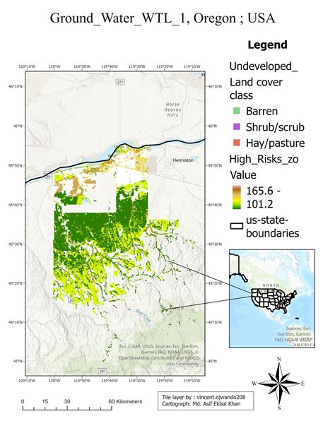 Gis Mapdesign Beginneringis Spatialthinking Environmentalmapping Arcgis Bup Md Asif