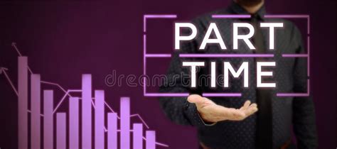 Conceptual Caption Part Time Business Overview A Work Or Job That Is Not Permanent But Able To