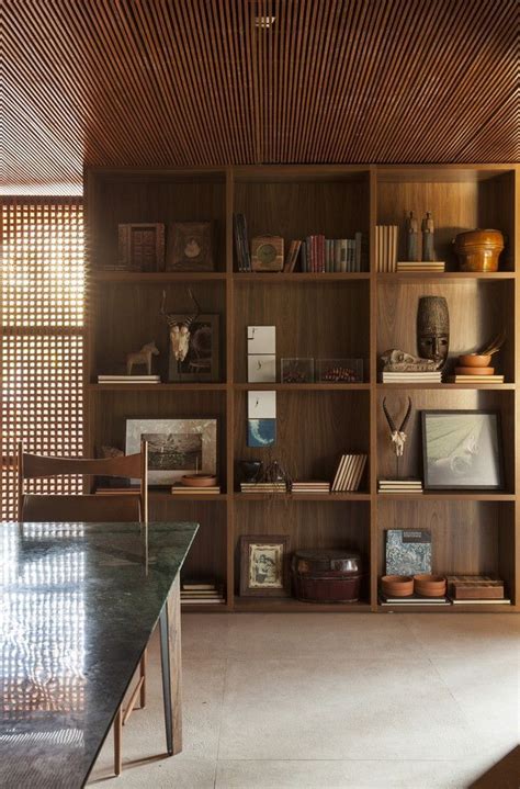 Gallery Of Collectors Nook Mid Century Modern Built In Shelves